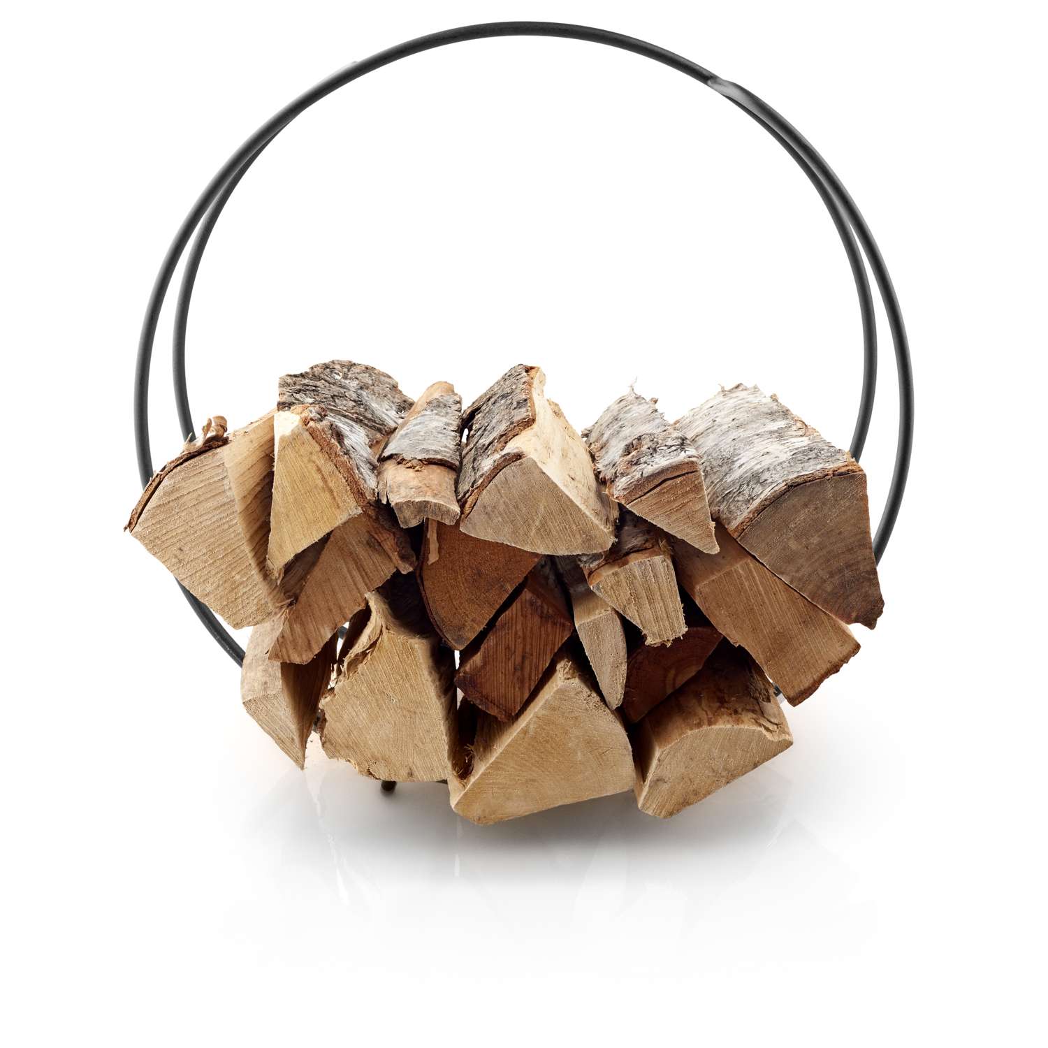 FireGlobe log holder - Powder coated steel