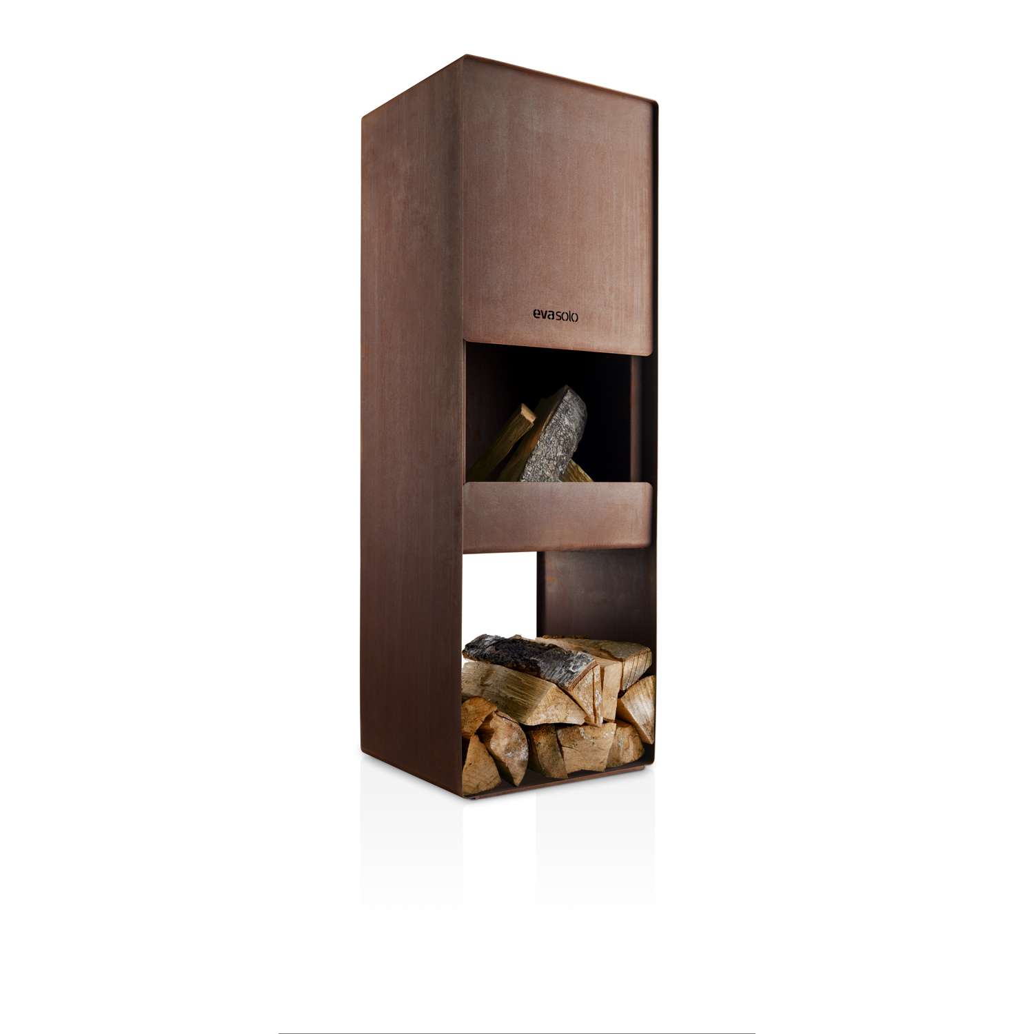 FireBox garden wood burner - 125 cm - Corten steel